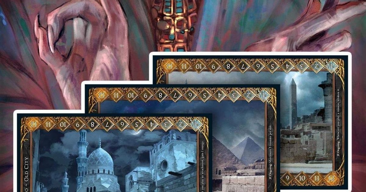 Sorcerer: Egyptian Battlefield Set | Board Game | BoardGameGeek