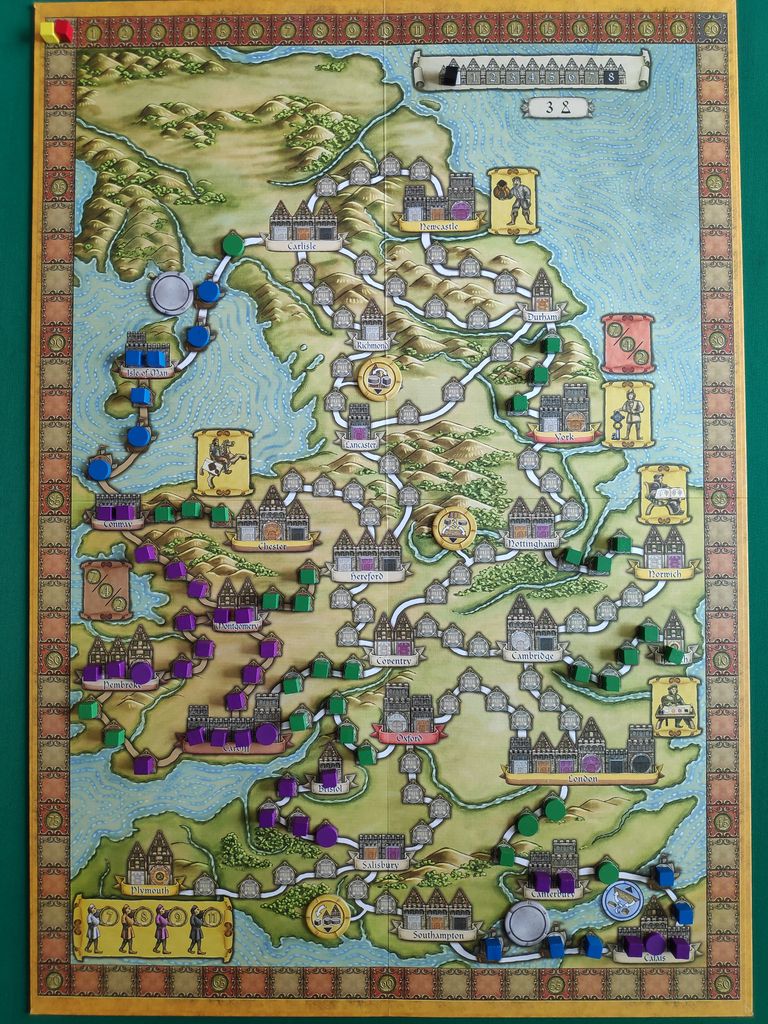 2 player map | Hansa Teutonica: Big Box