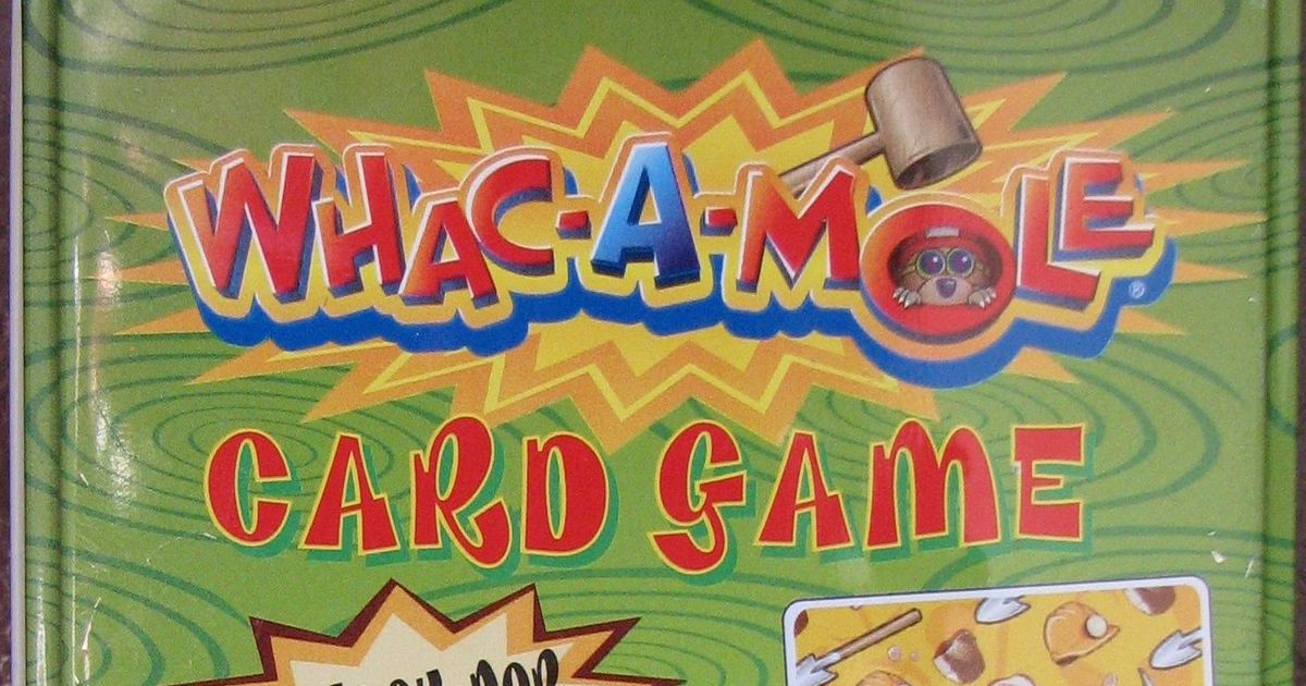 Whac-A-Mole Card Game | Board Game | BoardGameGeek