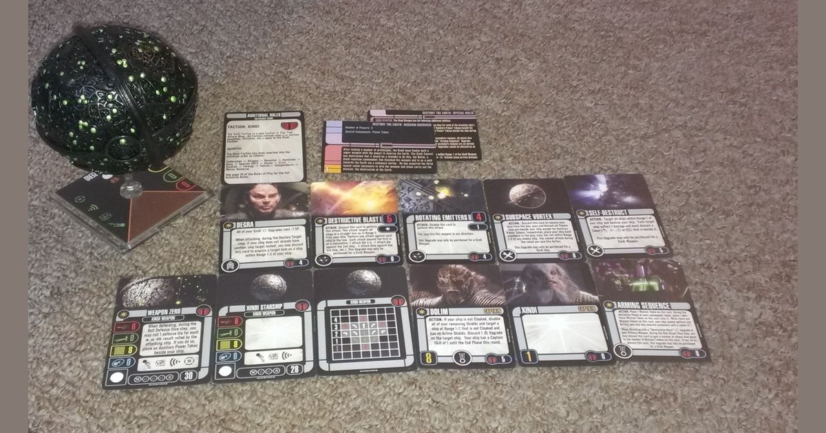 @Boardgaming_FTW takes a look at Xindi Weapon Zero | Star Trek: Attack ...