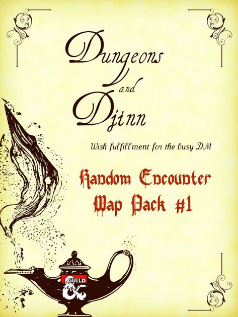Random Encounter Map Pack #1 | RPG Item | RPGGeek