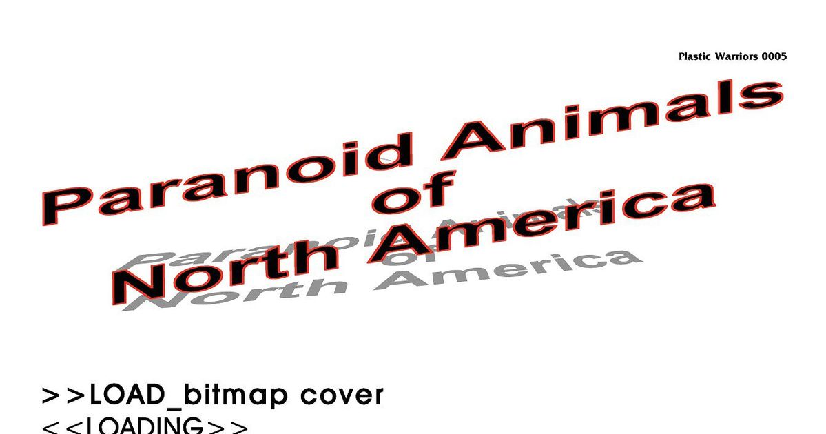 Paranoid Animals of North America | RPG Item | RPGGeek