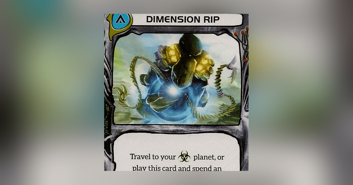 Chaosmos: Dimension Rip Promo Card | Board Game | BoardGameGeek