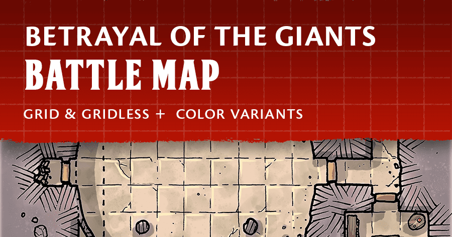 Betrayal of the Giants Battle Map | RPG Item | RPGGeek