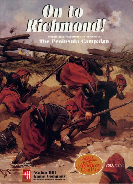The top 30 ranked American Civil War games on BGG