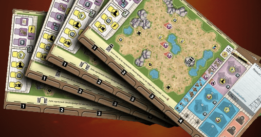 Ark Nova: Board Game Arena Maps | Board Game | BoardGameGeek