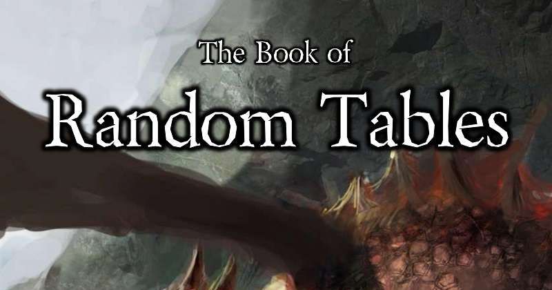 The Book of Random Tables | RPG Item | RPGGeek