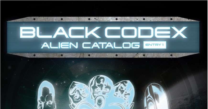 The Black Codex: Alien Catalog Entry 1 | RPG Item | RPGGeek