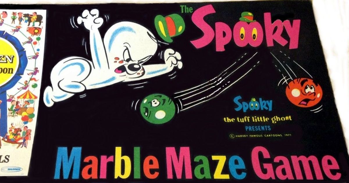 The Spooky Marble Maze Game | Board Game | BoardGameGeek