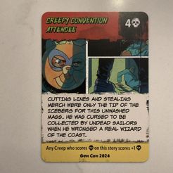 Creepshow: The Suspense-Building Game – Creepy Convention Attendee ...