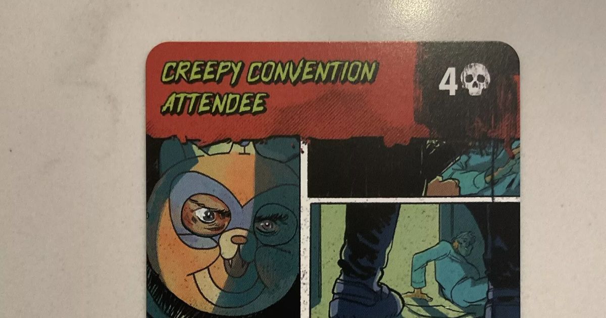 Creepshow: The Suspense-Building Game – Creepy Convention Attendee ...