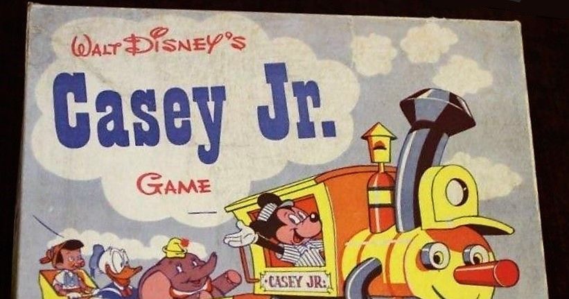 Walt Disney's Casey Jr. Game | Board Game | BoardGameGeek
