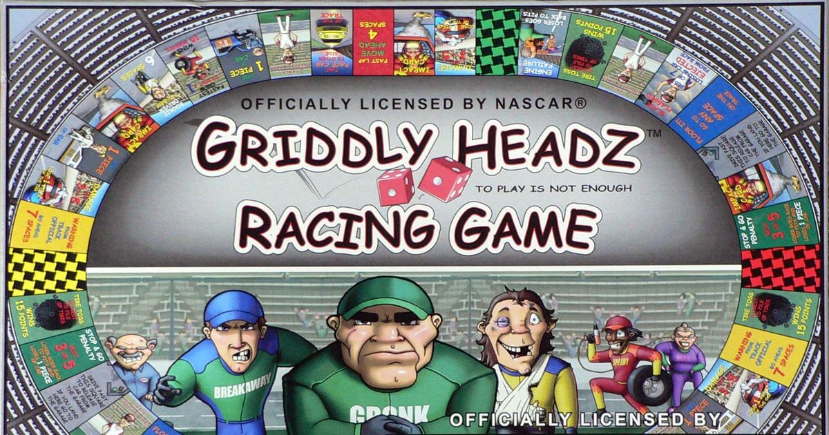 Griddly Headz Racing Game | Board Game | BoardGameGeek