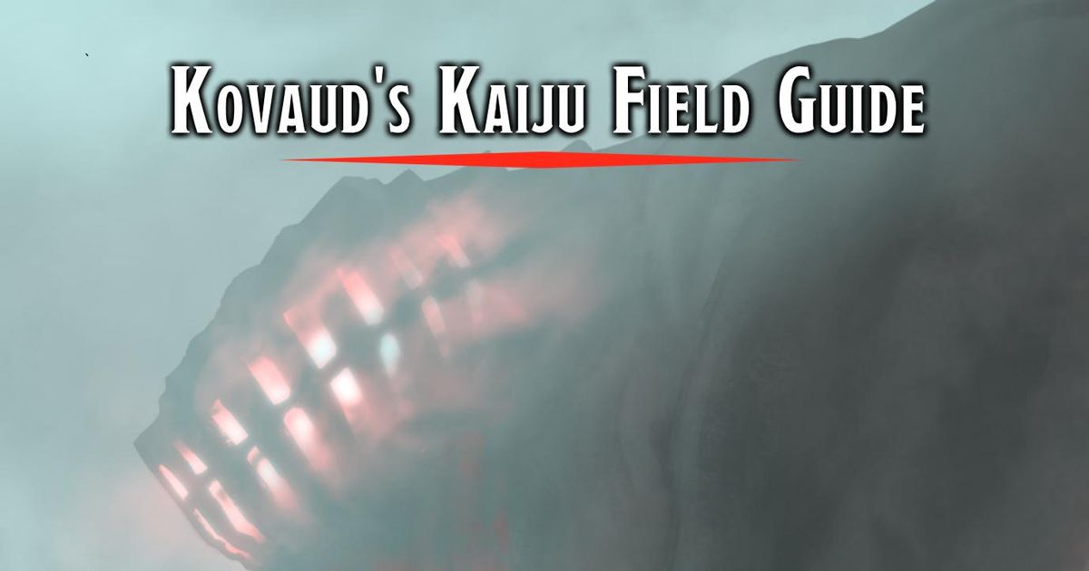Kovaud's Kaiju Field Guide | RPG Item | RPGGeek