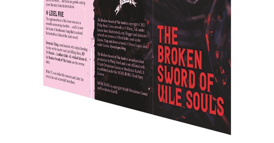 The Broken Sword of Vile Souls | RPG Item | RPGGeek