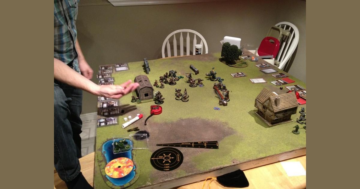 Board Games, Minis & More - Durgen Madhammer vs. Grim Angus Battle ...