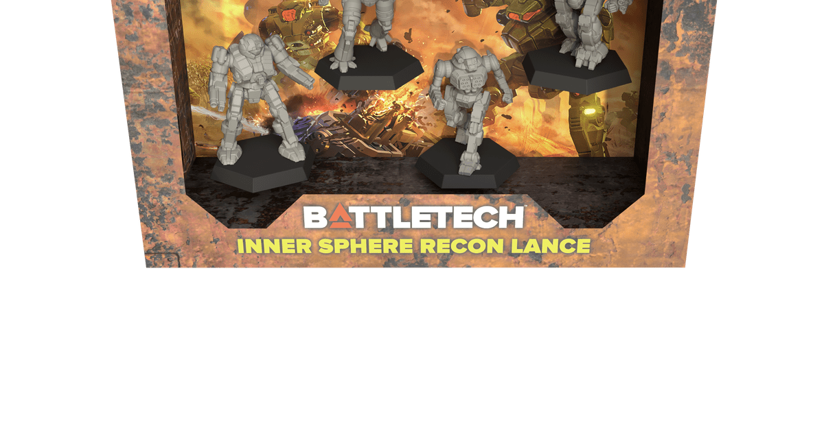 Battletech: Inner Sphere Recon Lance | Board Game | BoardGameGeek