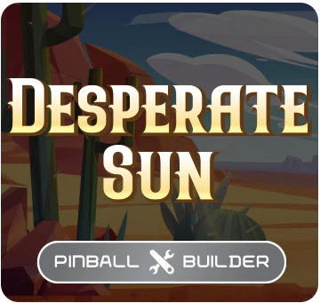 Pinball Builder: Desperate Sun | Board Game | BoardGameGeek