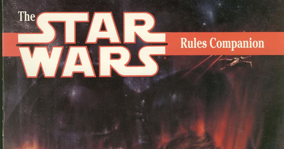 The Star Wars Rules Companion | RPG Item | RPGGeek