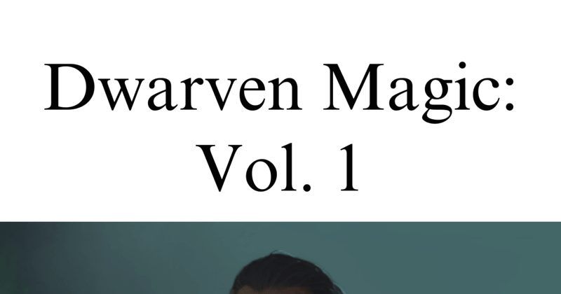 Dwarven Magic: Volume 1 | RPG Item | RPGGeek