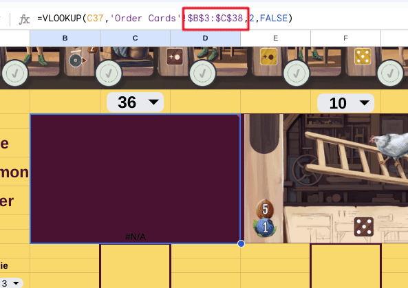 DIY Board Game Spreadsheet Build Demonstration—Woodcraft: Roll and ...