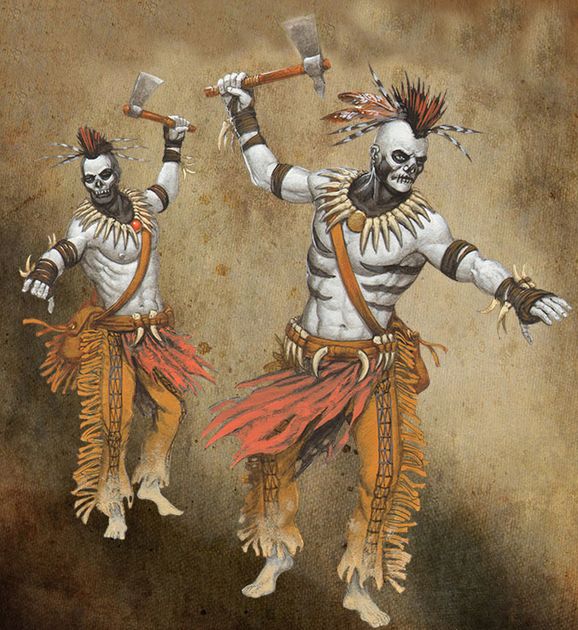 Shadows of Brimstone: Tribal Ghost Warriors | Board Game | BoardGameGeek