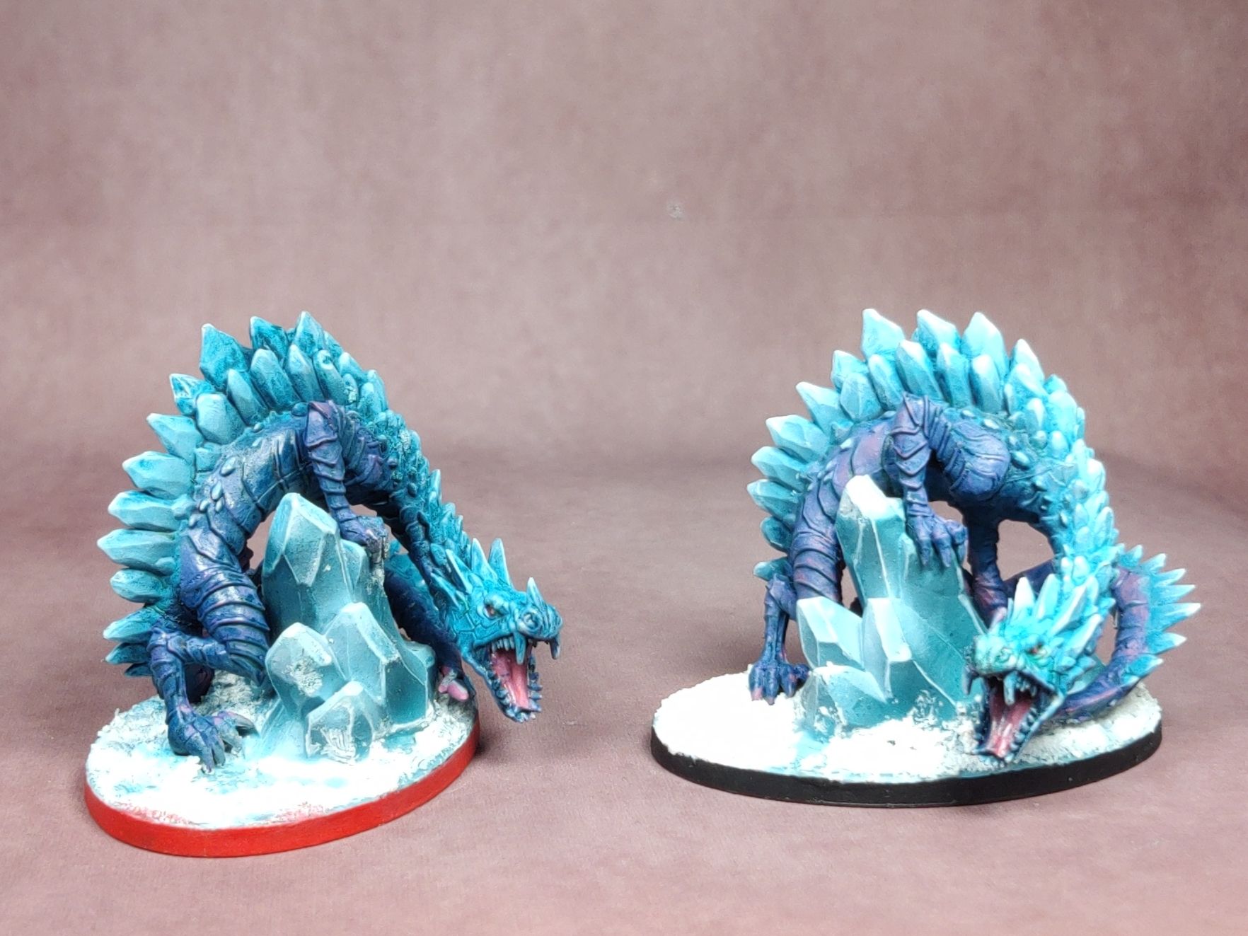 Descent: Ice Wyrms | Painted Boardgame minis | VideoGameGeek