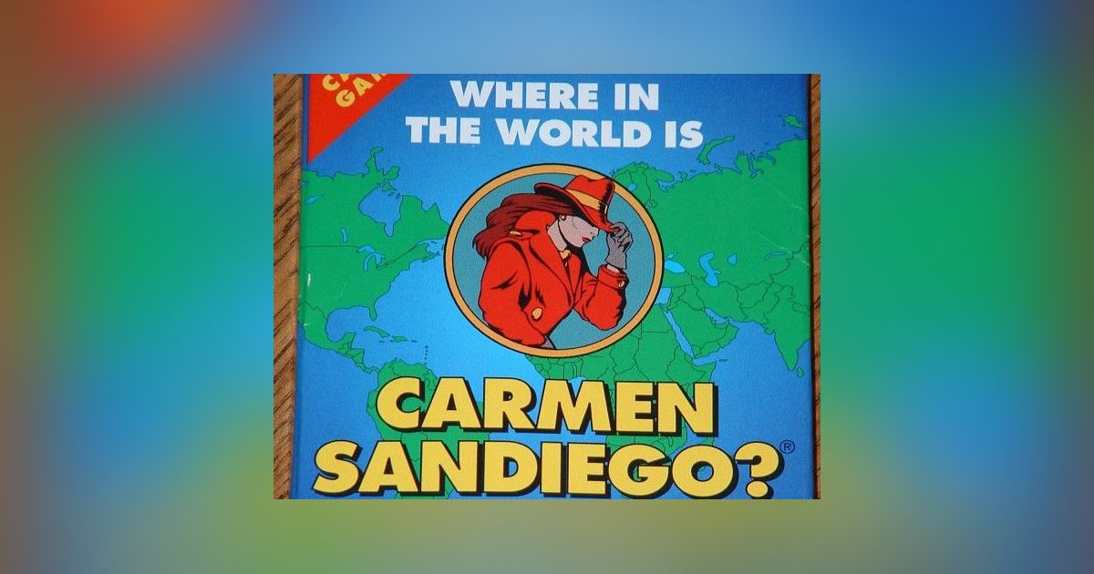 Where in the World Is Carmen Sandiego? Card Game | Board Game ...
