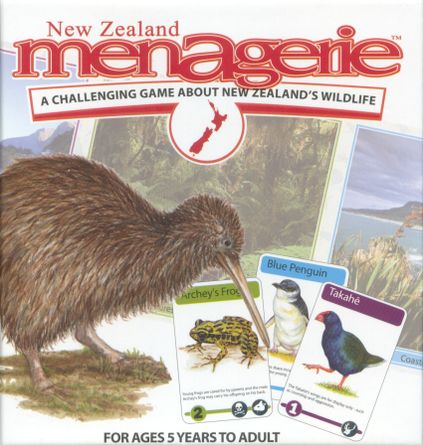New Zealand Menagerie | Board Game Reimplementation | BoardGameGeek