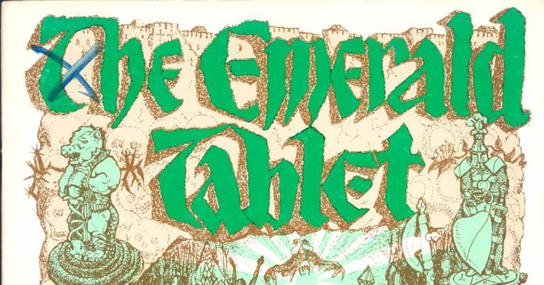 The Emerald Tablet | Board Game | BoardGameGeek