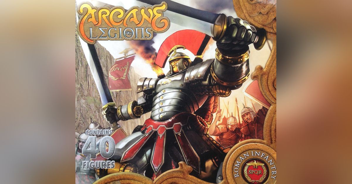 Arcane Legions: Roman Army Pack – Infantry | Board Game | BoardGameGeek