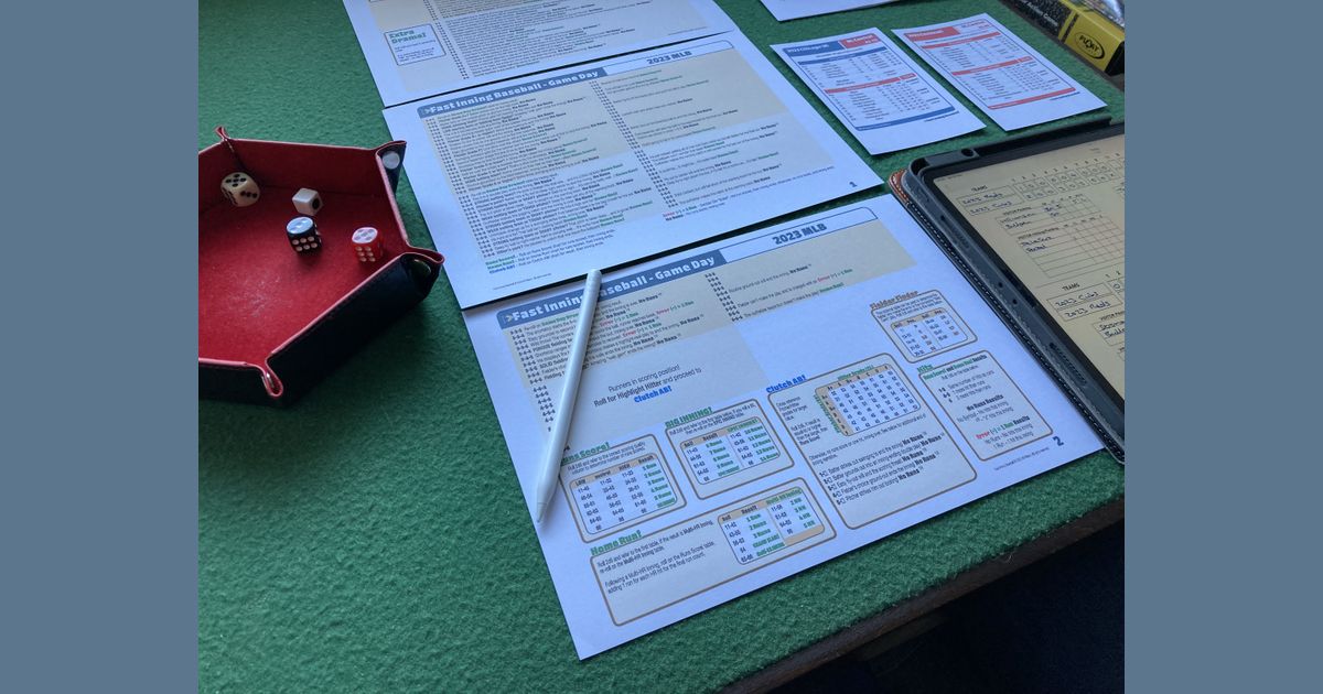 Dicember 2023: Day 16 - Fast Inning Baseball | Trickylight SportsView