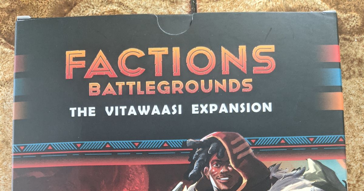 Factions: Battlegrounds – The Vitawaasi Expansion | Board Game ...