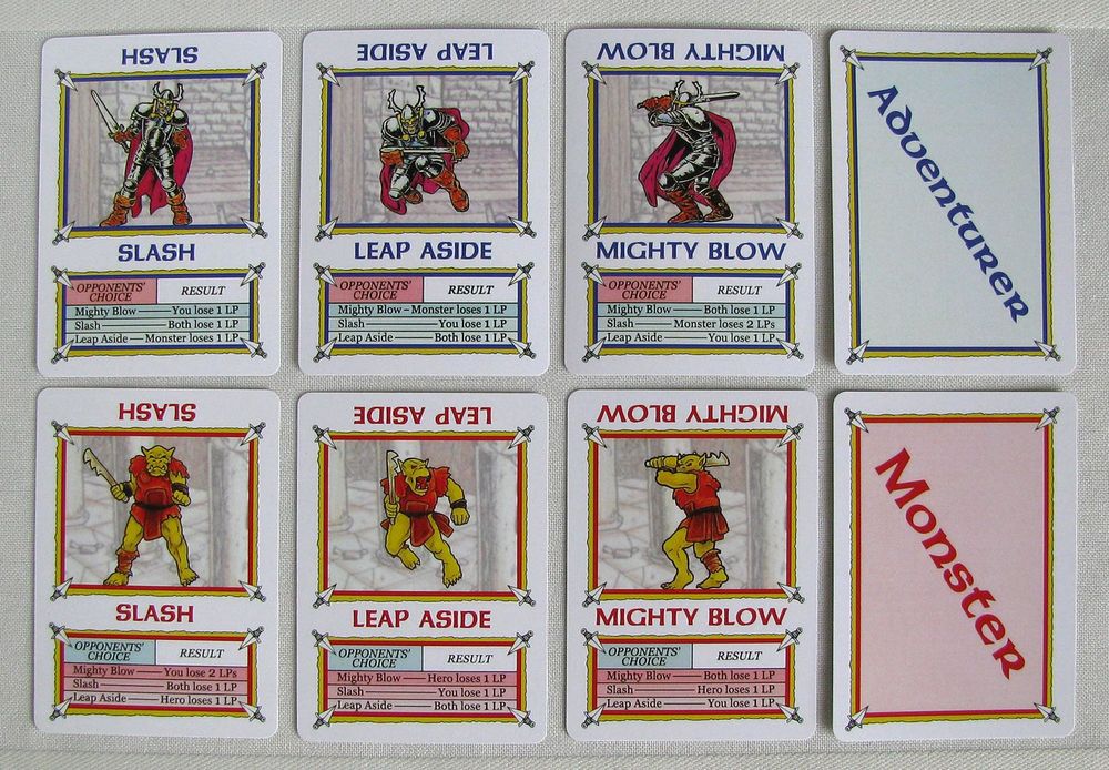 DungeonQuest Combat Cards | DungeonQuest
