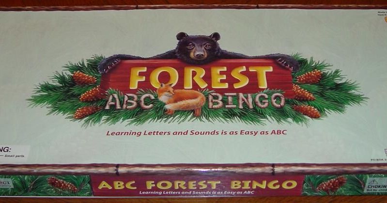 Forest ABC Bingo | Board Game | BoardGameGeek