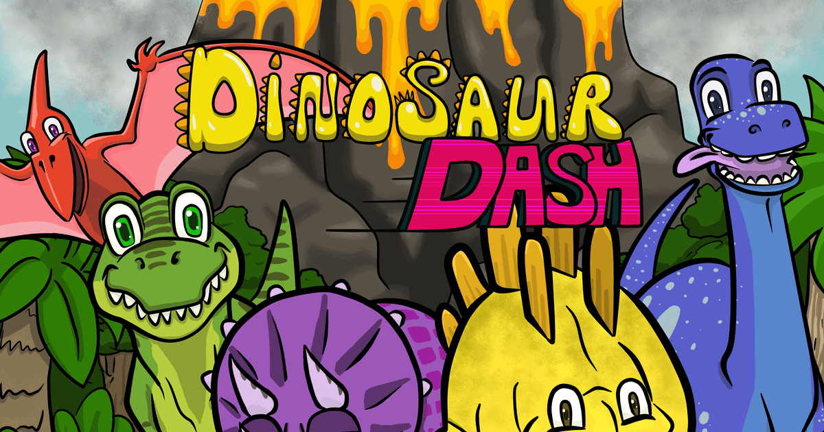Dinosaur Dash | Board Game | BoardGameGeek