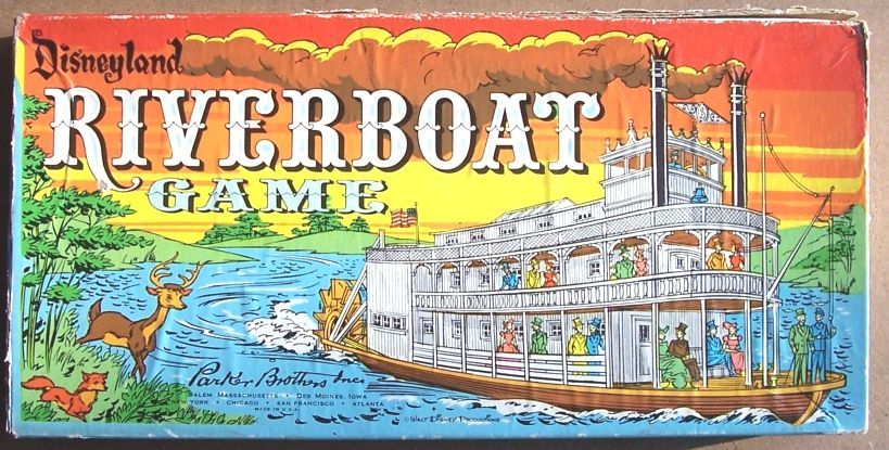 Disneyland Riverboat Game | Board Game | BoardGameGeek