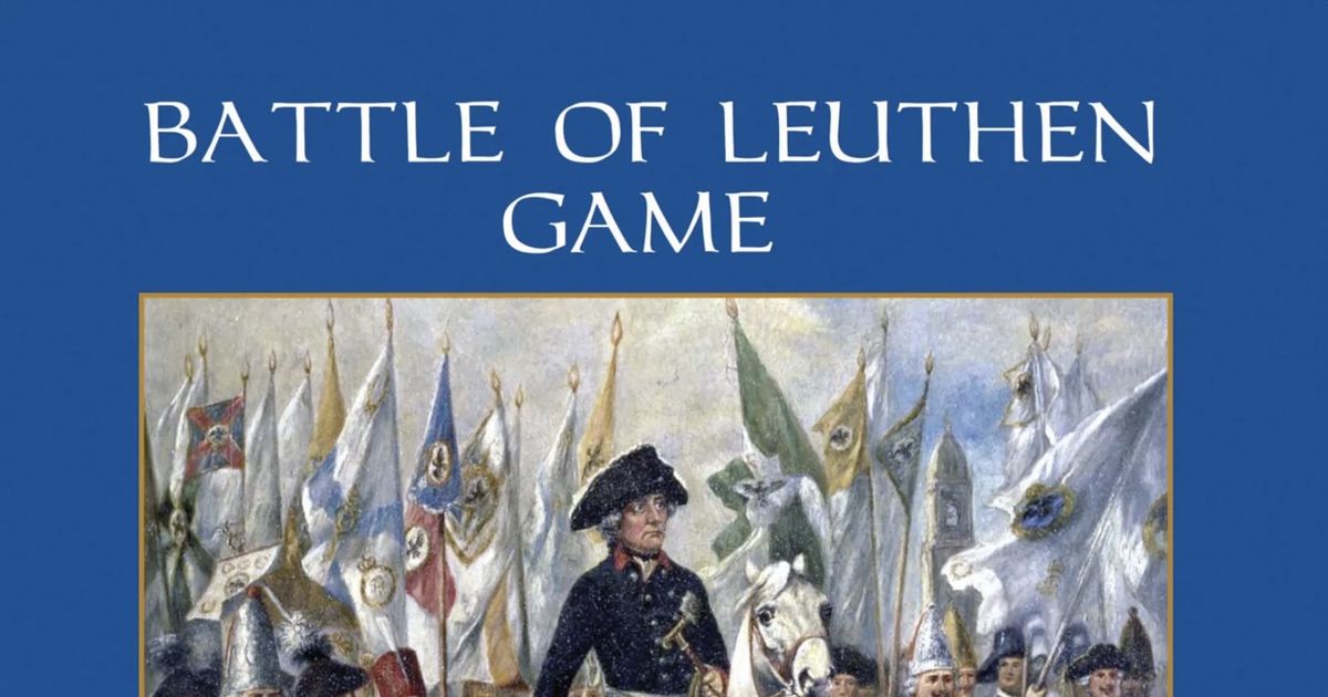 Battle of Leuthen Game | Board Game | BoardGameGeek