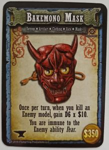 Shadows of Brimstone: Forbidden Fortress – Bakemono Mask Promo Card ...