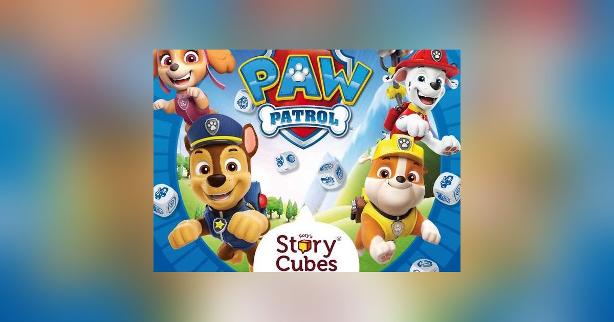 Rory's Story Cubes Paw Patrol | Board Game | BoardGameGeek