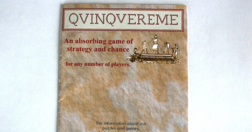 Quinquereme | Board Game | BoardGameGeek