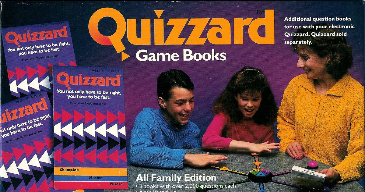 Quizzard Game Books | Board Game | BoardGameGeek