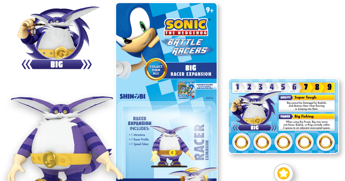 Sonic the Hedgehog: Battle Racers – Big Racer Expansion | Board Game ...