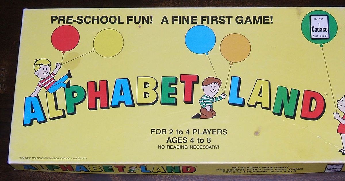 Alphabet Land | Board Game | BoardGameGeek