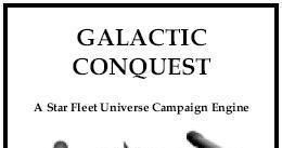 Galactic Conquest: A Star Fleet Universe Campaign Engine | Board Game ...