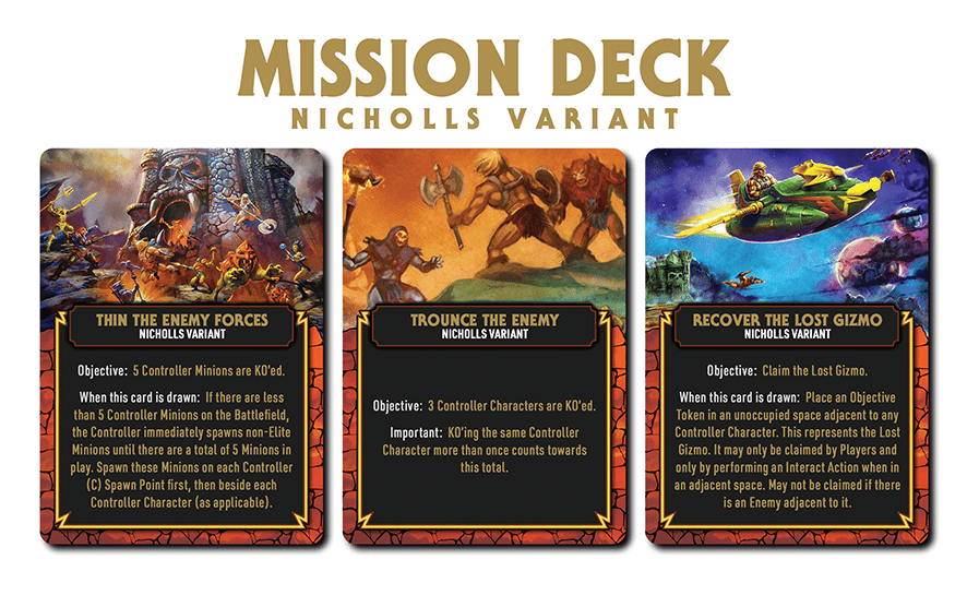 *NEW* Mission Deck Preview (a bit of a community project) | Masters of ...