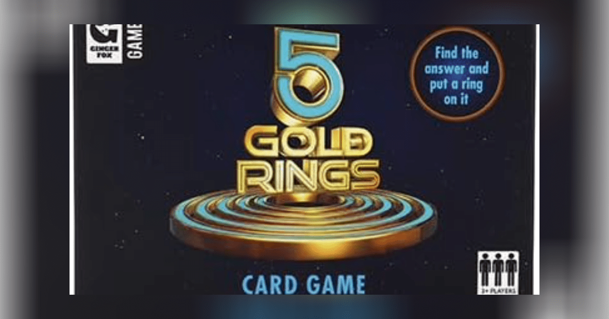 5 Gold Rings Card Game | Board Game | BoardGameGeek