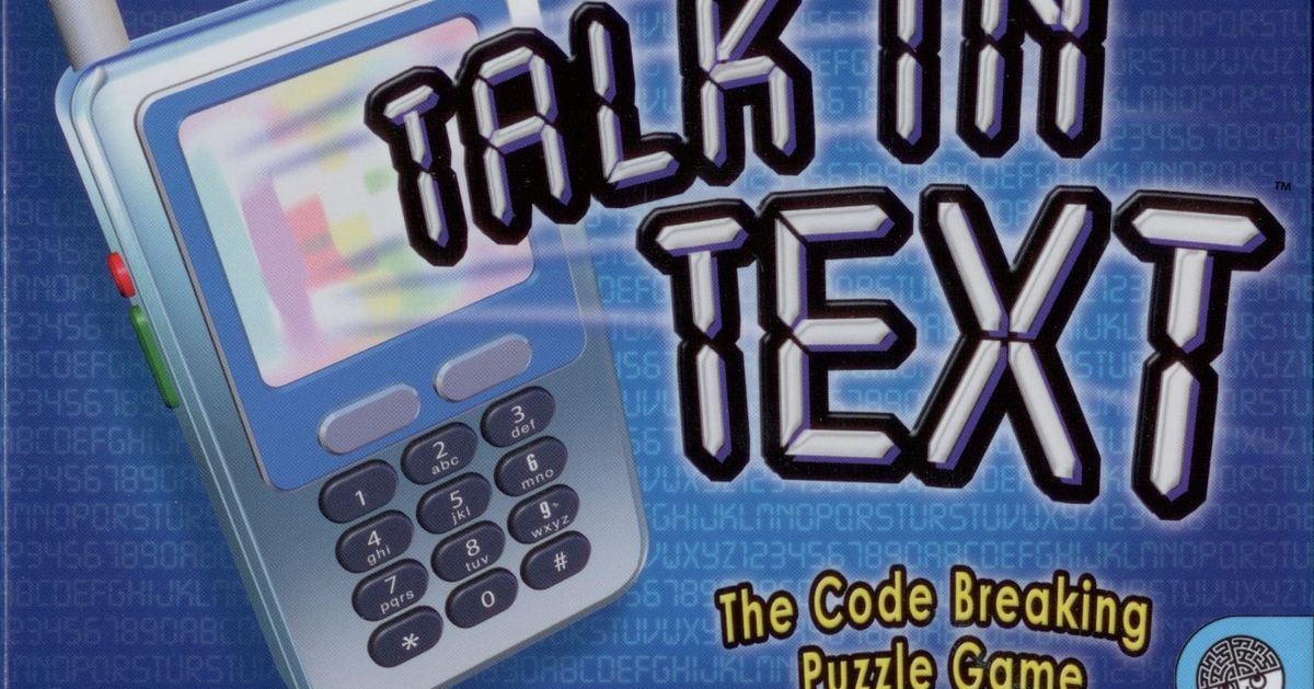 Talk in Text | Board Game | BoardGameGeek