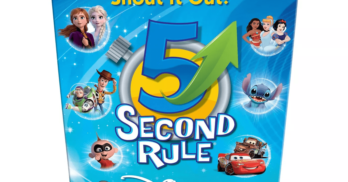 5 Second Rule: Disney Edition | Board Game | BoardGameGeek