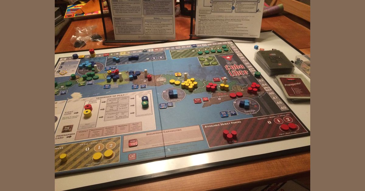 Game 2: Well that was a quick one | CuBLOG Libre! | BoardGameGeek